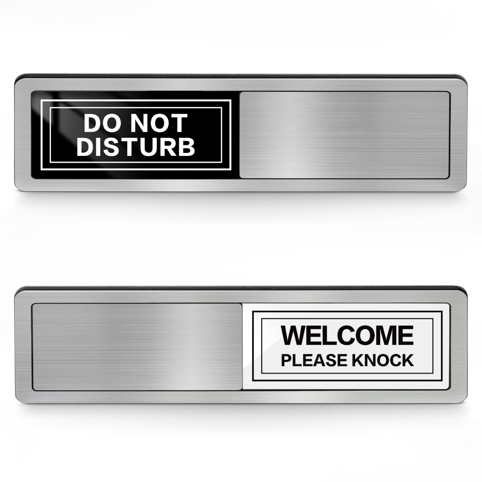 Do Not Disturb Desk Sign with 5 Options – Privacy Sign, Please Knock ...